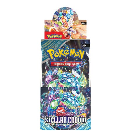 Pokemon TCG - Stellar Crown - Booster Box (18-pack) | PokEvolution